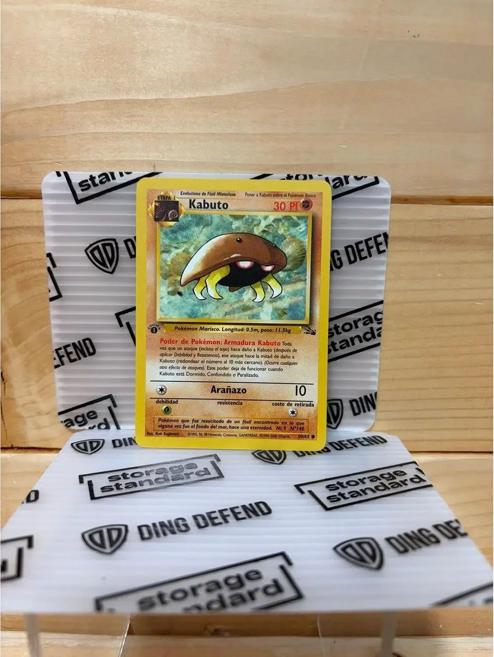 Pokemon | Toys | St First Edition Kabuto Fossil 562 Original Pokemon ...